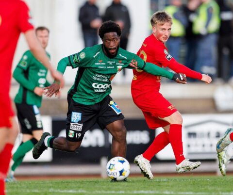 "Kevin Appiah Nyarko Shines as Varbergs Stun Unbeaten Landskrona with ...